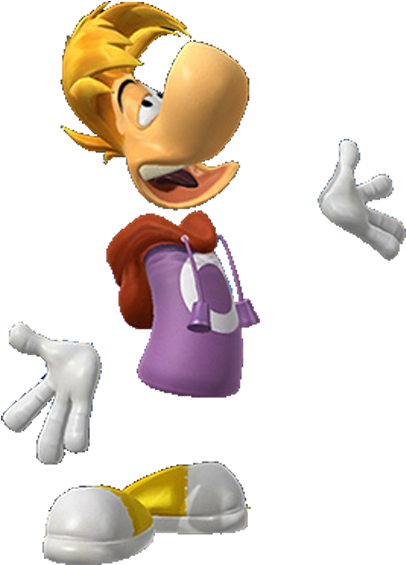Download Rayman's Derpface - Rayman Face With Transparent Background ...