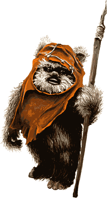 Download Ewok Drawing Background - Star Wars Ewok Png - Full Size PNG ...