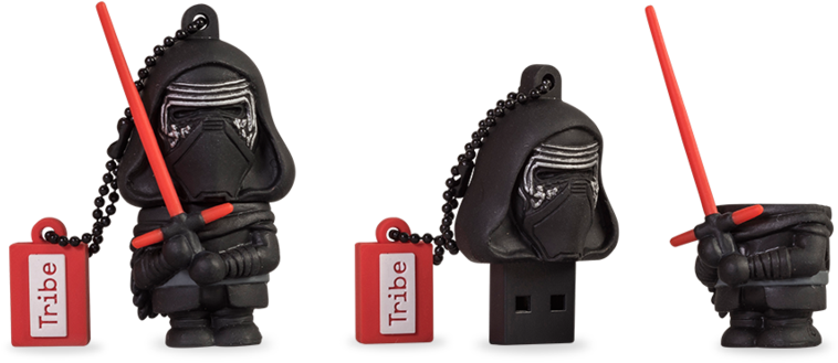Download Tribe 16gb Star Wars Tfa Kylo Ren Usb Flash Drive - Full Size ...