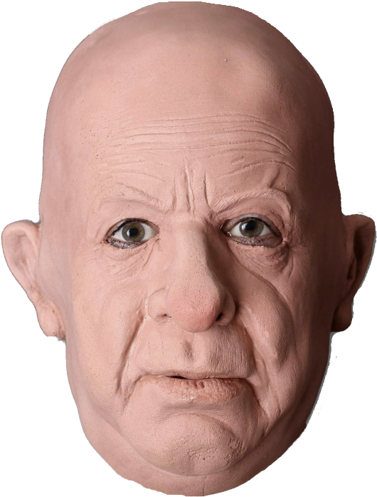 Download Bald Man Realistic Mask - Greyland Theater Maske Professor ...