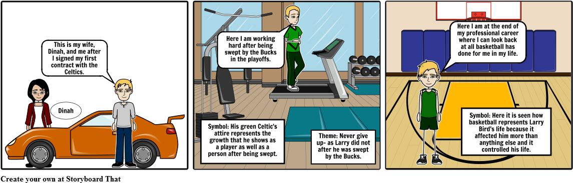 Download Larry Bird Drive- Part - Cartoon - Full Size PNG Image - PNGkit