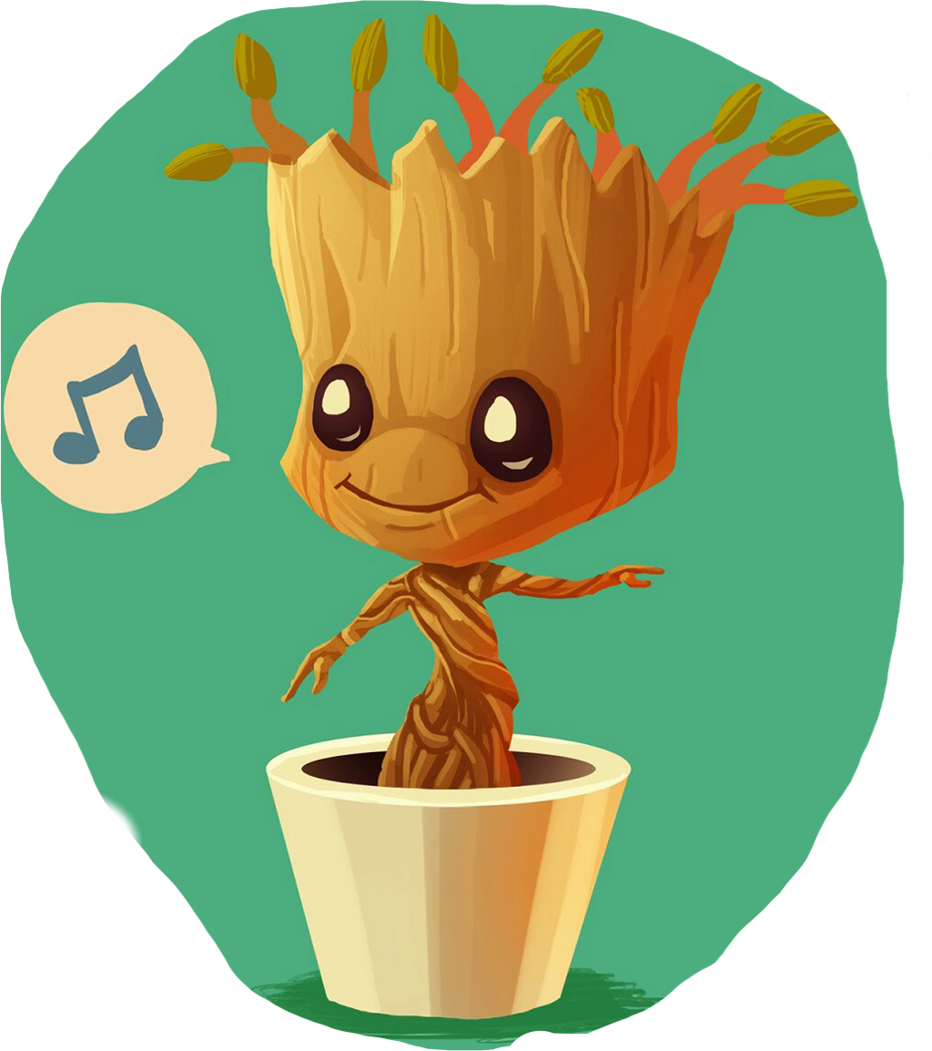 Download Baby Groot Babygrootfreetoedit Freetoedit - Baby Groot Fan Art ...