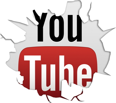 Download Youtube-logo - Cracked Youtube Logo Transparent - Full Size ...