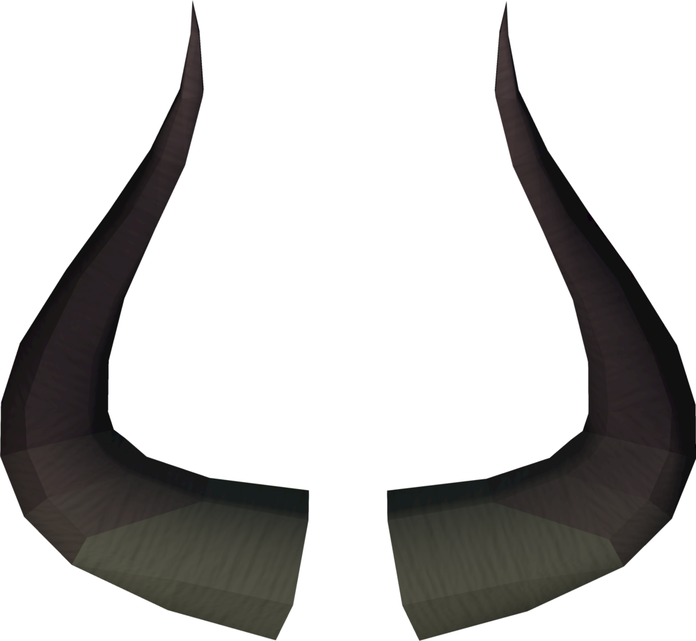 Download Transparent Black Horns - Horn - Full Size PNG Image - PNGkit