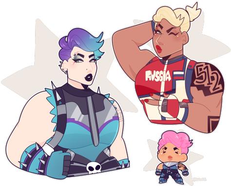 Download Overwatch Zarya - Full Size PNG Image - PNGkit