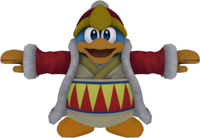Download Download Zip Archive - King Dedede T Pose - Full Size PNG ...