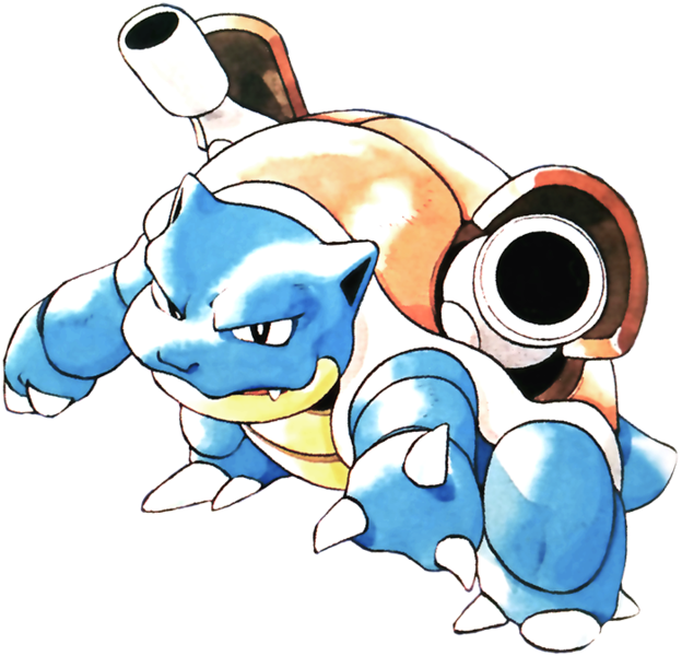 Download Blastoise Png File - Pokemon Blue Version - Full Size PNG Image - PNGkit