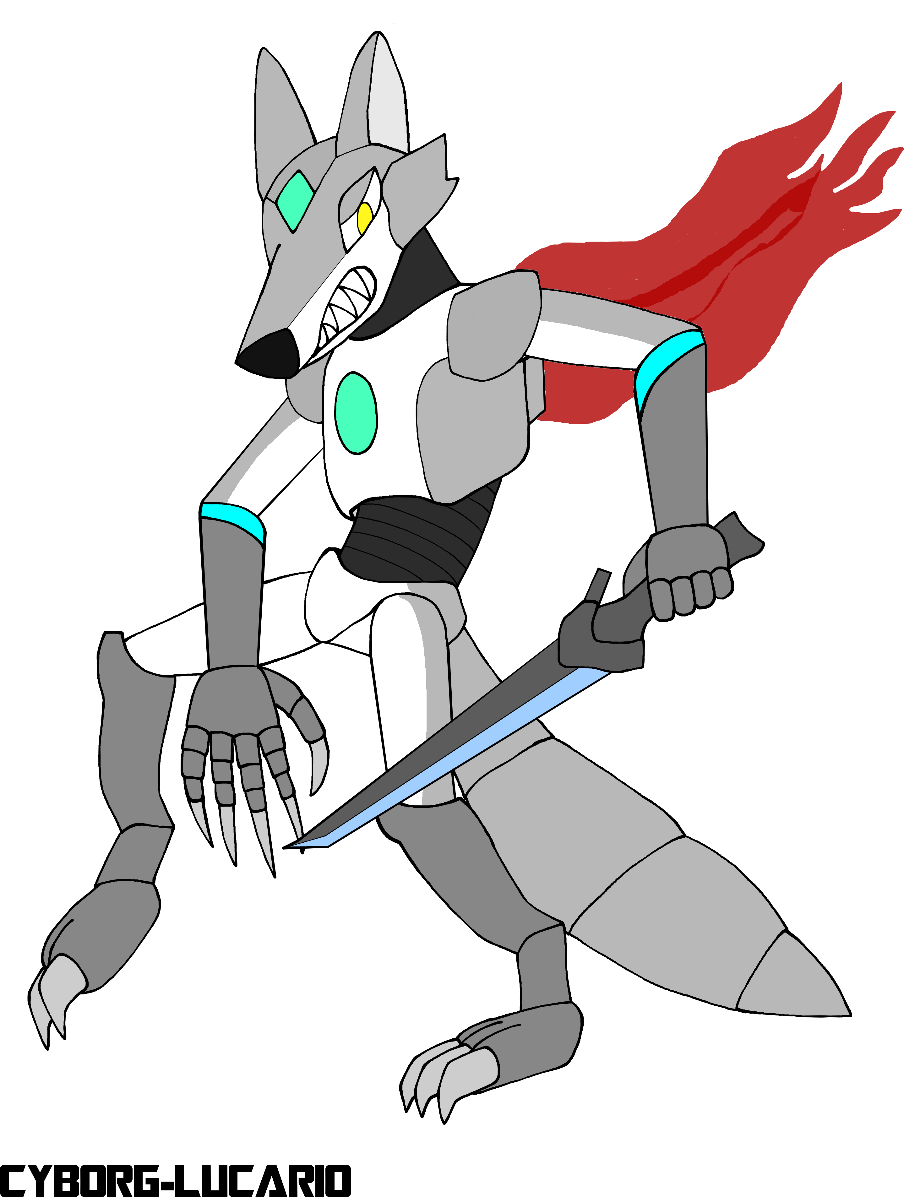 Download [at] Robo Werewolf - Olga Gurlukovich - Full Size PNG Image ...