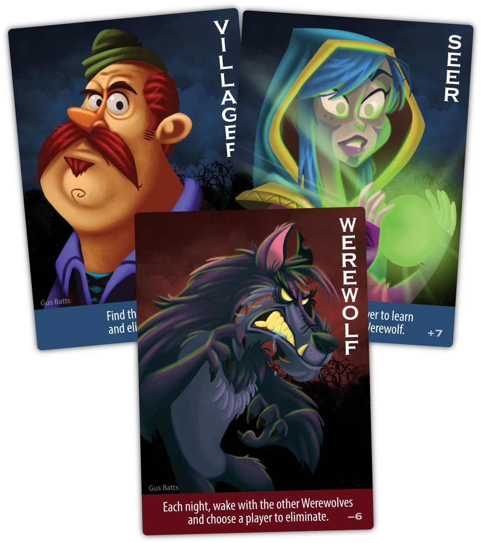 Download Ultimate Werewolf Alternate Art Packs - Bezier Games One Night ...