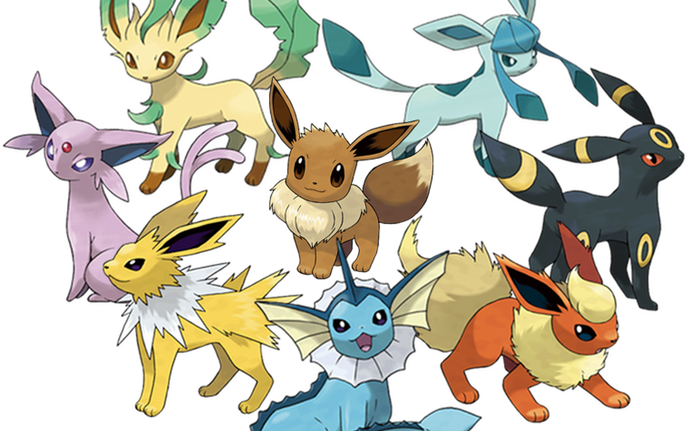 Download Eevee Comic Vine - White Eevee Pokemon - Full Size PNG Image ...