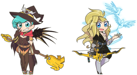 Download Drew Neptune And Shenpai - Cartoon - Full Size PNG Image - PNGkit
