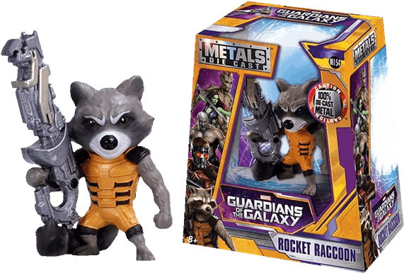 Download Guardians Of The Galaxy - Metal Diecast Rocket Raccoon - Full ...
