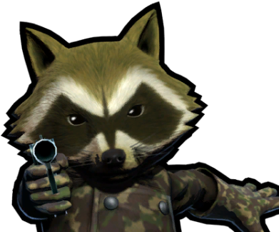 Download Click To Edit - Marvel Vs Capcom 3 Rocket Raccoon - Full Size ...