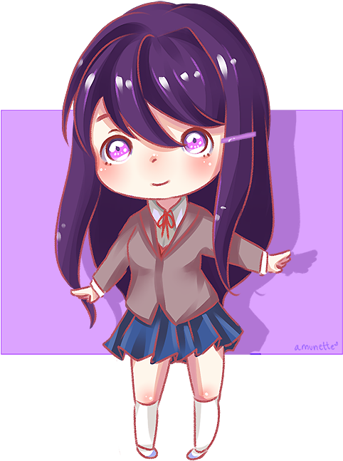 Download 23 Feb - Doki Doki Literature Club! - Full Size PNG Image - PNGkit