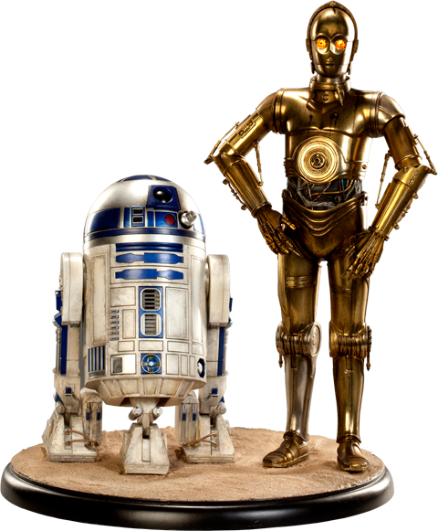 Download C 3po And R2 D2 Premium Format™ Figure - C3po And R2d2 Figure ...