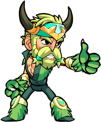 Download Never Miss A Moment - Brawlhalla Thumbs Up Taunt - Full Size ...