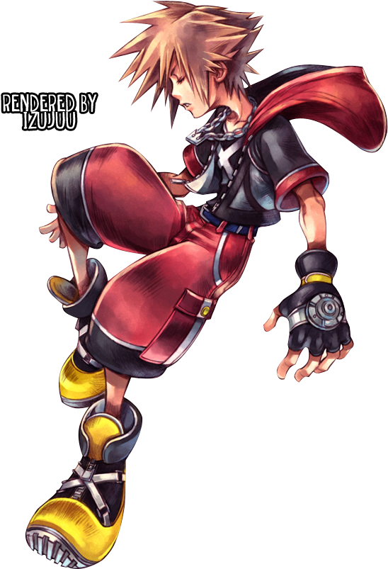 Download Sora Distance Drop Render By Ijuraru On Deviantart - Kingdom ...
