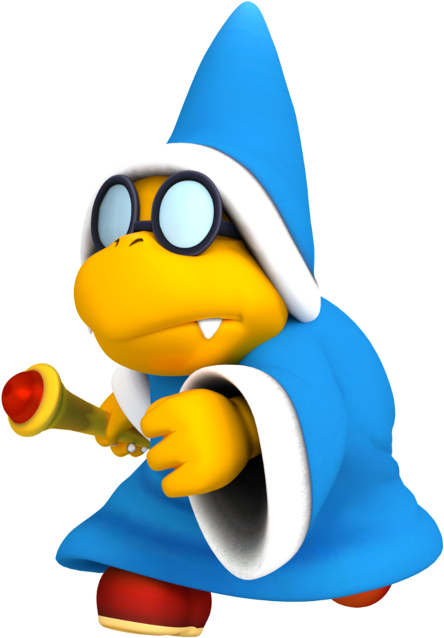 Download Kamek Magikoopa Render By Nintega Dario-dbs3osp - Kamek Png ...