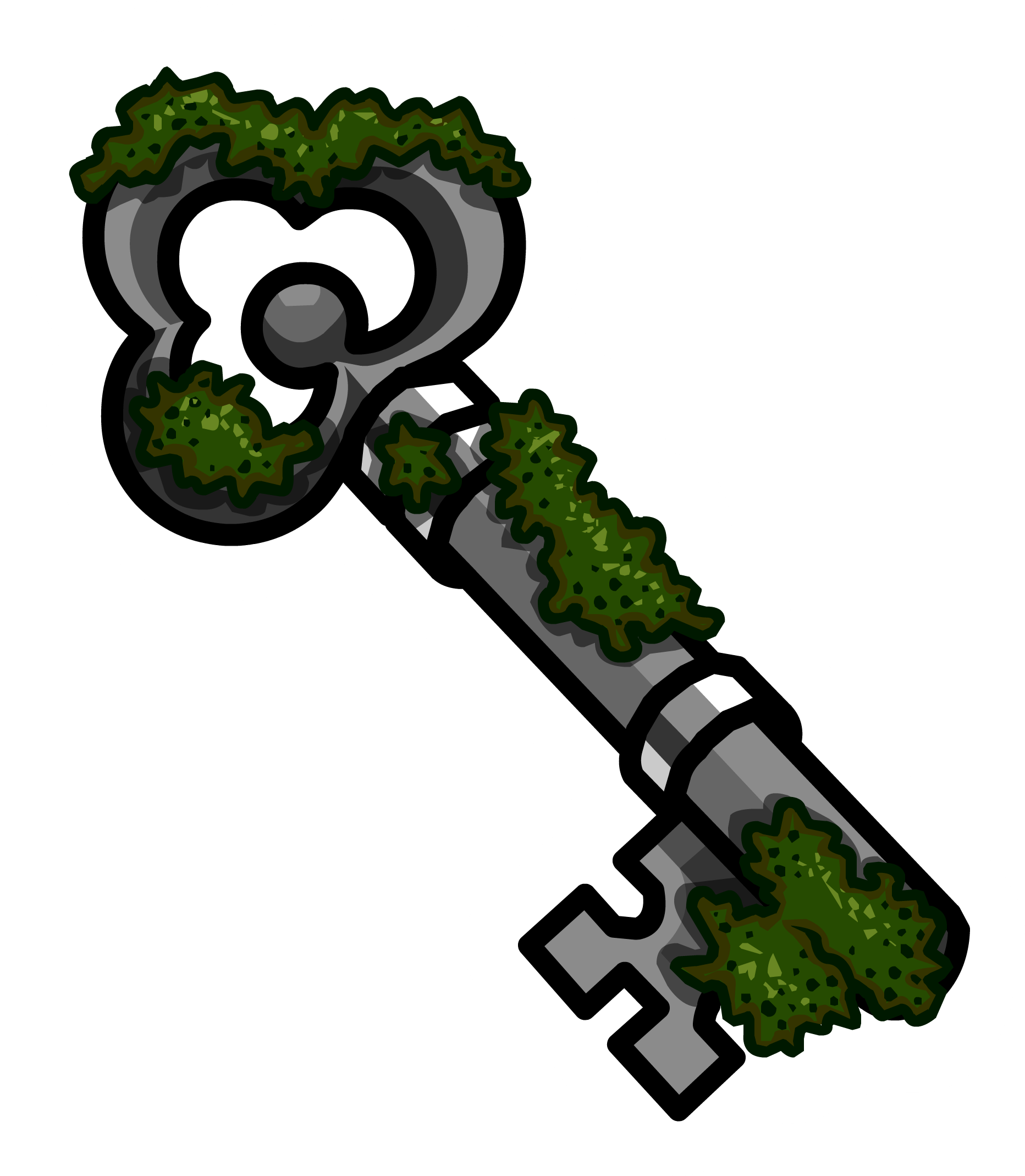 Download Moss Key Pin - Club Penguin Key - Full Size PNG Image - PNGkit
