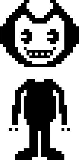 Download Pixel Bendy - Pixel - Full Size PNG Image - PNGkit
