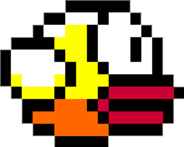 Download Flappybird Topic - Flappy Bird Sprite Png - Full Size PNG ...