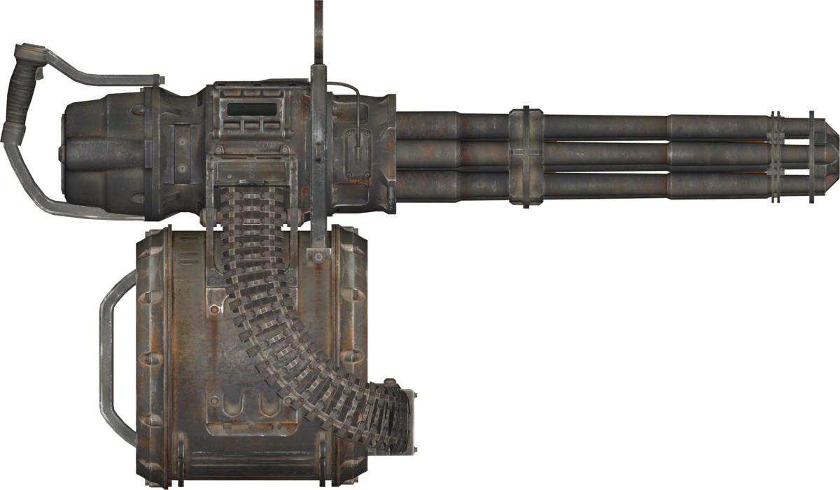 Download Cannon Png Image Transparent Background - Fallout Minigun ...