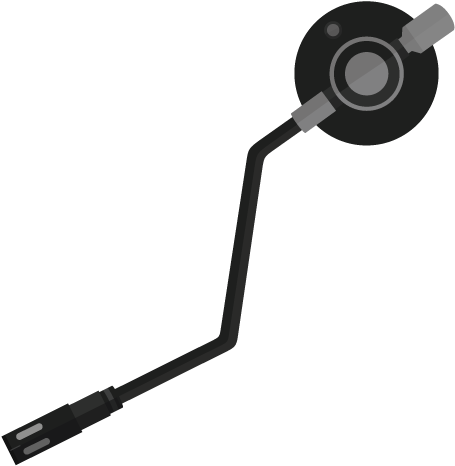 Download Vinyl Record Player Arm - Full Size PNG Image - PNGkit