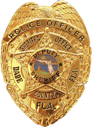 Download Badge Of The Miami-dade Police Department - Usmc Police Badge ...