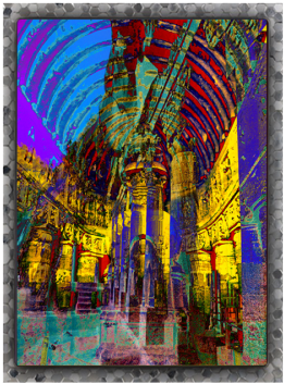 Download Turrets And Pillars - Painting - Full Size PNG Image - PNGkit