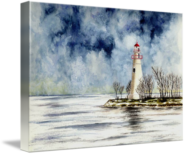 Download Marblehead Lighthouse - Marblehead Paintings Lighthouse - Full ...