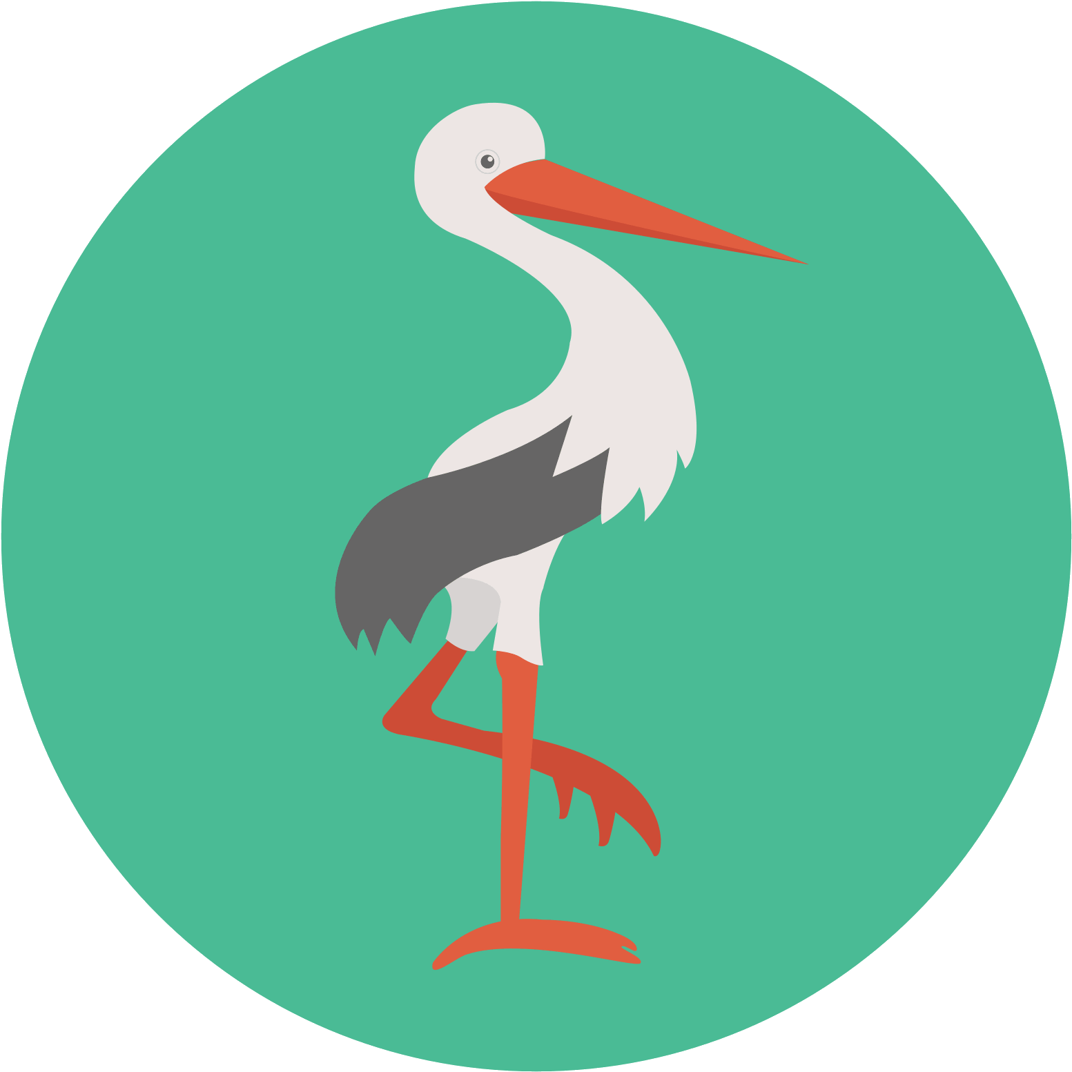 Download Stork Icon - Pregnancy - Full Size PNG Image - PNGkit