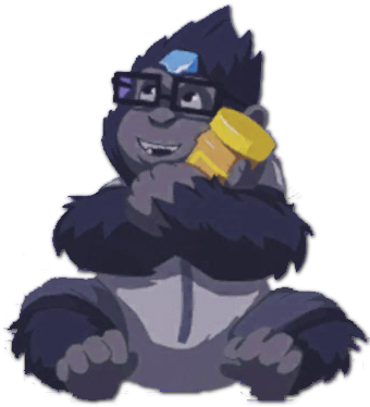 Download Transparent Winston Overwatch Png Image Black And White ...