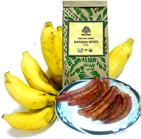 Download Samoan Organic Dried Banana Chunks Can Be Bought At - Natural ...