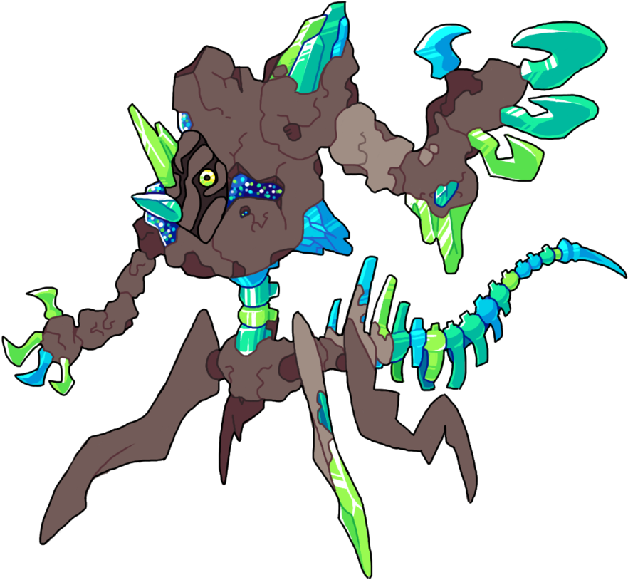 Download Kurokikumo Crystal Demon By Silvan-raptor - Cartoon - Full ...