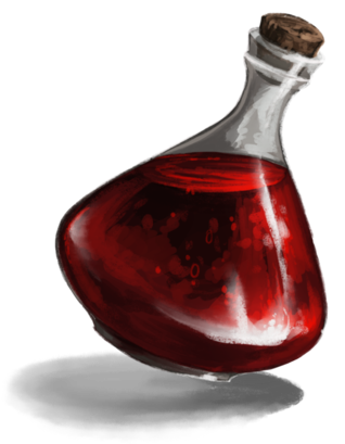 Download Red Potion Png - Healing Potion - Full Size PNG Image - PNGkit