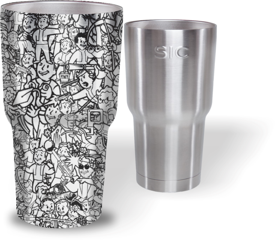 Download Tennessee Logo On Yeti Cup - Full Size PNG Image - PNGkit