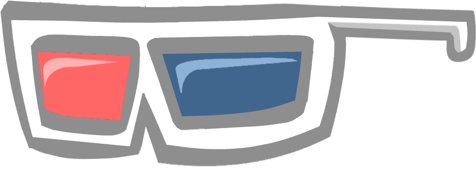 Download 3d Glasses - Wiki - Full Size PNG Image - PNGkit