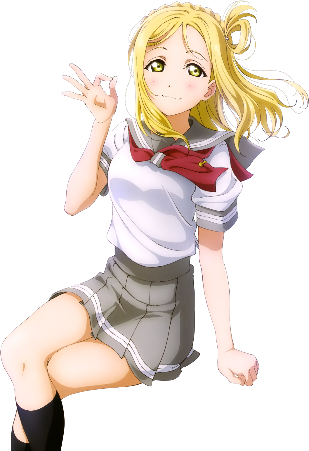 Download Transparent Ohara Mari 2 - Lovelive Sunshine Mari Ur - PNGkit