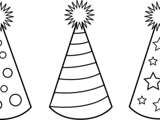 Download Birthday Hat Clipart Star Png - Party Hat Clip Art - Full Size ...