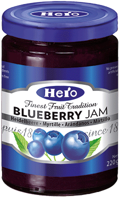 Download Blueberry - Hero Blueberry Jam, 340g - Full Size PNG Image ...