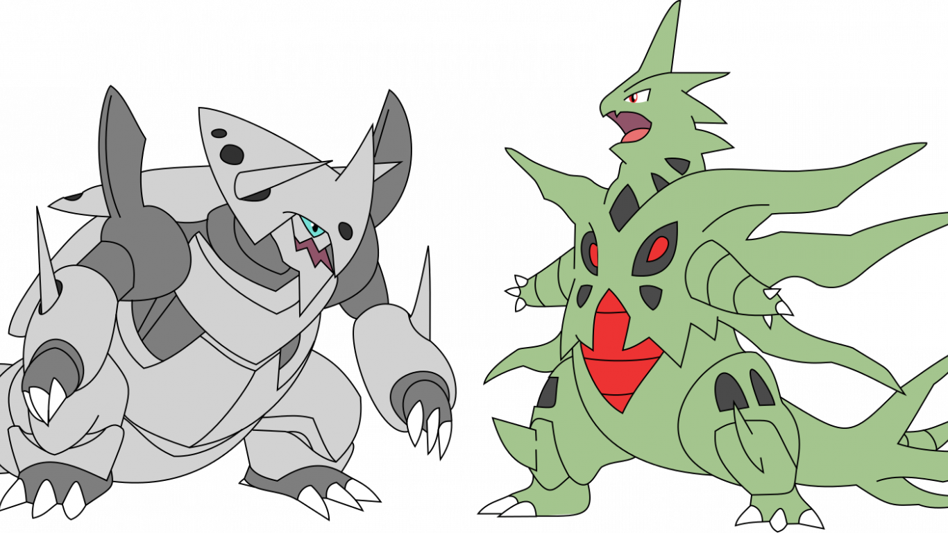 Download Download Resolutions - Desktop - - Tyranitar And Aggron - Full ...