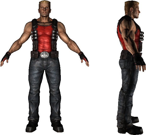 Download Download Zip Archive - Duke Nukem Forever Model - Full Size ...
