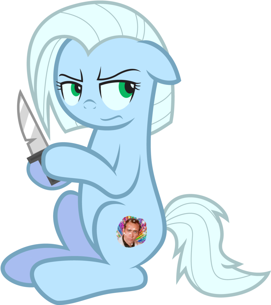 Download Clamstacker, Knife, Nicolas Cage, Oc, Oc Only, Oc - Tracy Cage ...