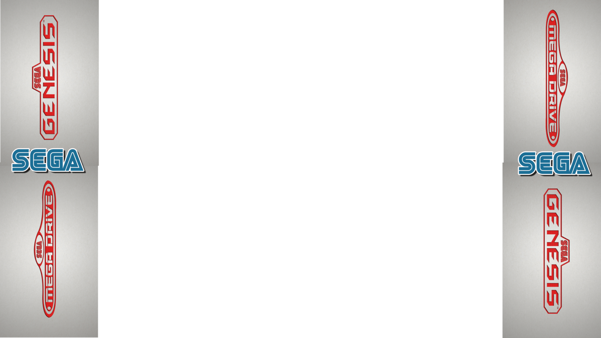 Download Sega Mega Drive-genesis - Sega Mega Drive Bezel - Full Size ...