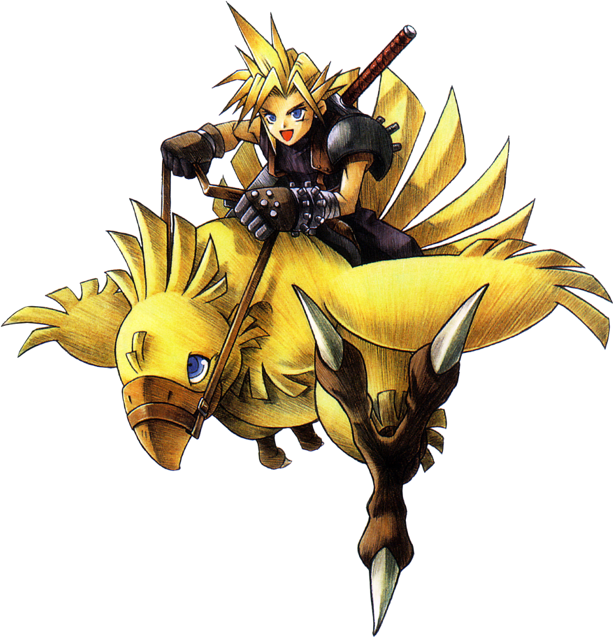 Download Final Fantasy Chocobo - Full Size PNG Image - PNGkit