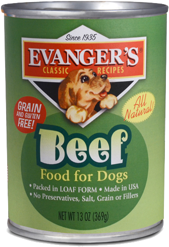 Download Evangers 100% Beef Classic Canned Dog Food - Evanger's Classic ...