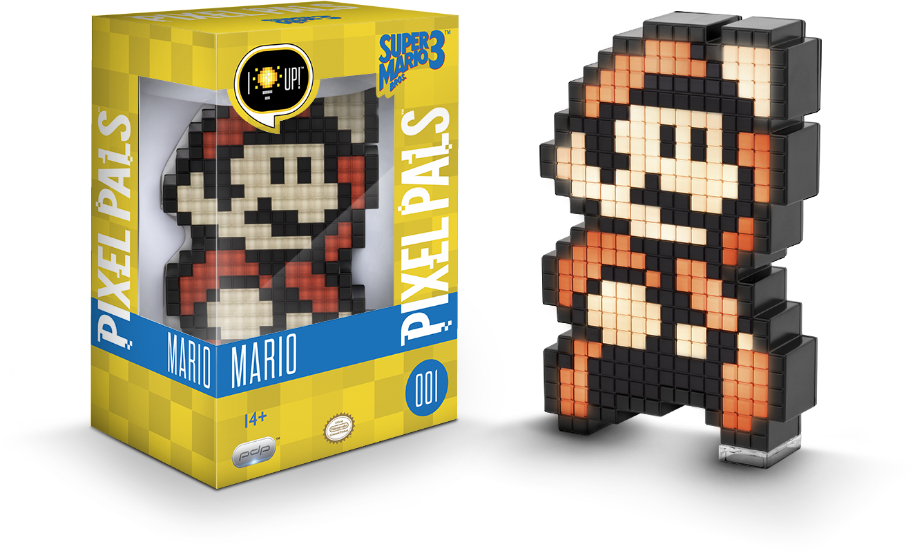 Download Pdp Pixel Pals Nintendo Super Mario Bros 3 Mario Collectible ...
