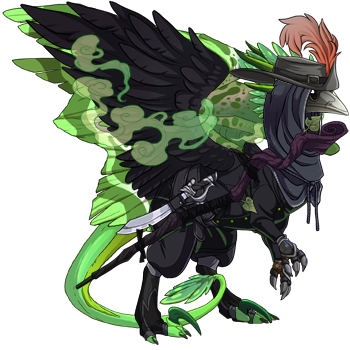 Download 20517426 350 - Flight Rising Plague Doctor - Full Size PNG ...