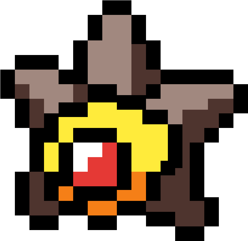 Download Starmie - Brik Book Pokemon Pixels - Full Size PNG Image - PNGkit