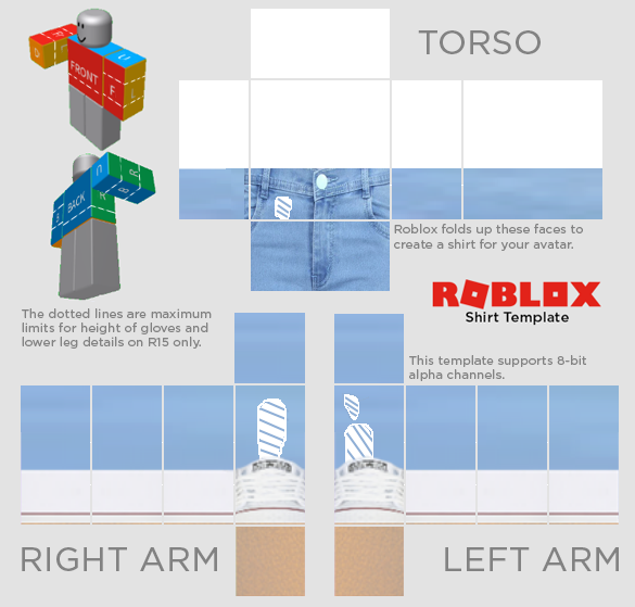 Download Transparent Roblox Templates Roblox Template Twitter Roblox 